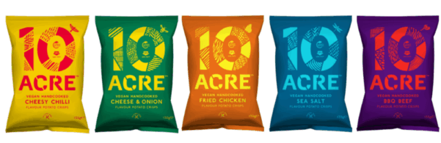 10 Acre relaunches with new HFSS compliant vegan, carbon neutral range ...