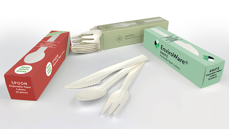 Celebration Packaging launches disposable paper cutlery in retail packs ...