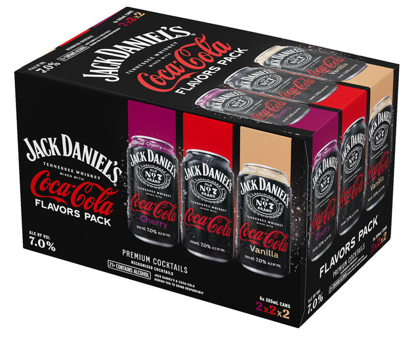 Jack Daniel’s increases Jack & Coca-Cola RTD selection with variety ...