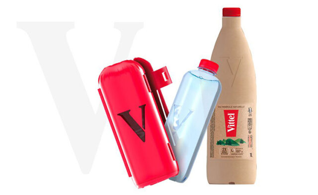 Nestlé develops new packaging for Vittel natural mineral water bottles ...