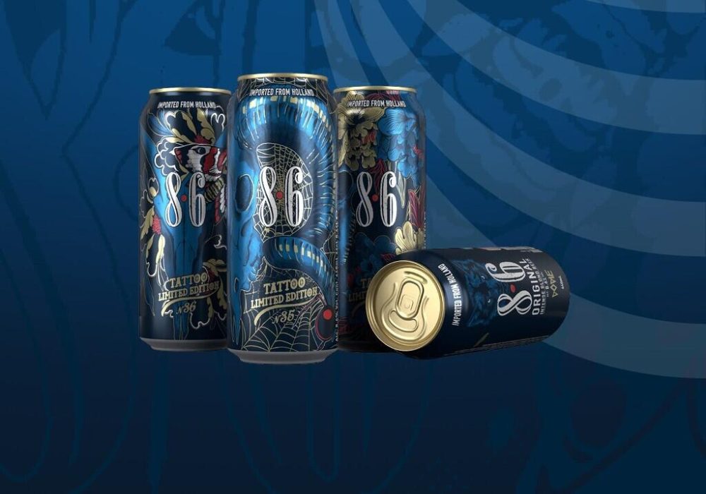 Royal Swinkels and Canpack launch 2025 8.6 Tattoo limited edition can ...