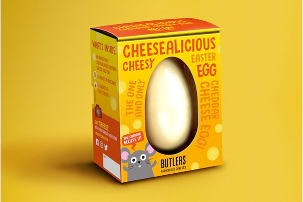 Cheese Easter Egg on sale at Sainsbury's - Food and Drink Technology