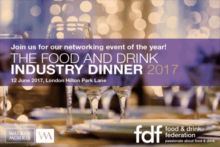 FDF announces guest speaker for industry dinner - Food and Drink Technology