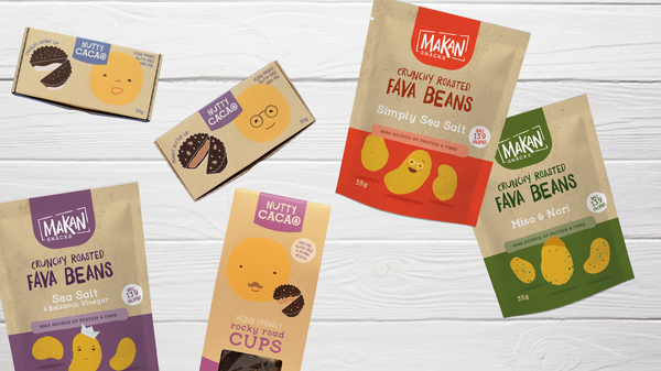 Nutty Cacao rebrands as Makan Snacks - Food and Drink Technology