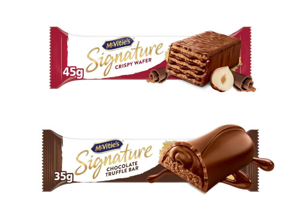 McVitie's adds chocolate bars to Signature range - Food and Drink ...