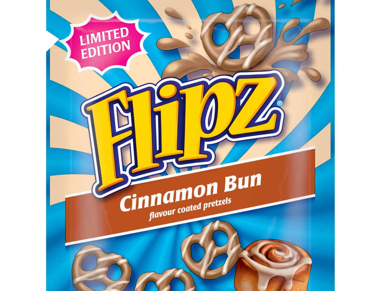 Fast-growing Flipz brand now includes a limited-edition cinnamon bun ...