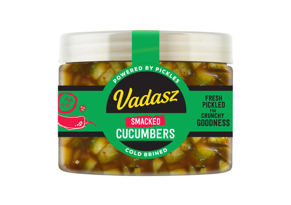Vadasz spices up chilled pickles with new Smacked Cucumbers - Food and ...