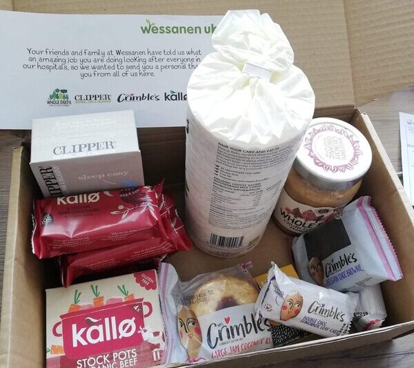 Wessanen UK donates NHS food care packages - Food and Drink Technology