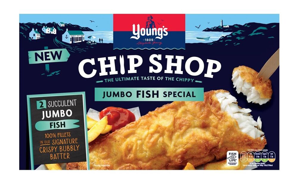 Young’s launches Chip Shop Jumbo Fish Special - Food and Drink Technology