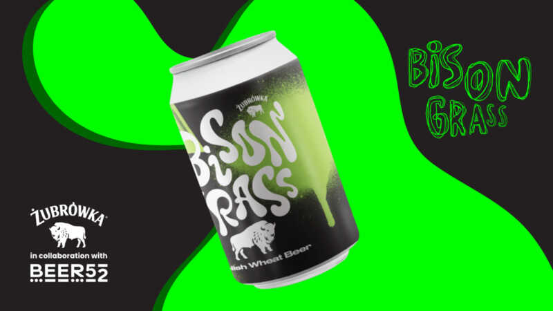 Żubrówka vodka launches new Bison grass beer - Food and Drink Technology